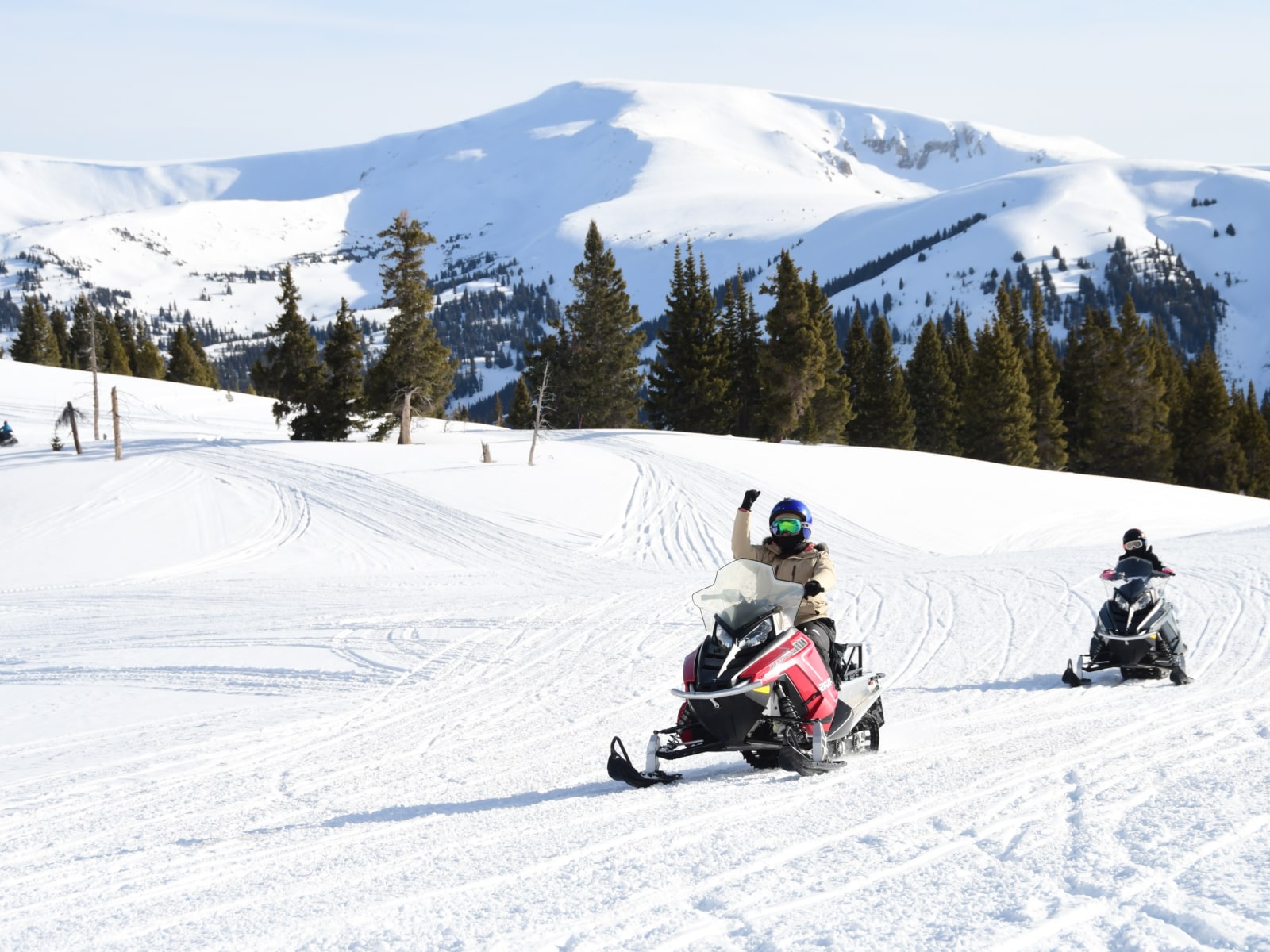 High Adventure Tours - Backcountry Snowmobiling