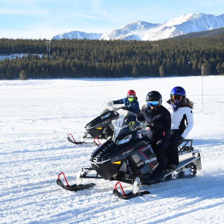 Our Snowmobile Tours - White Mountain - Leadville, CO